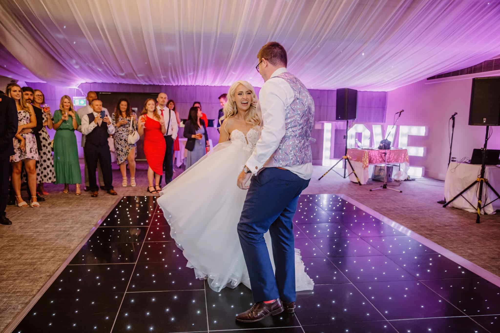 Amy & Joe - Oakley Hall Hotel