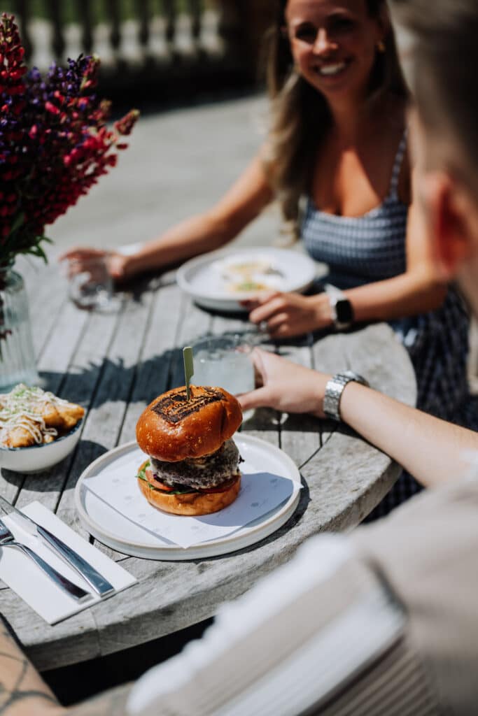 Alfresco Dining at Oakley Hall - Glasshouse Restaurant